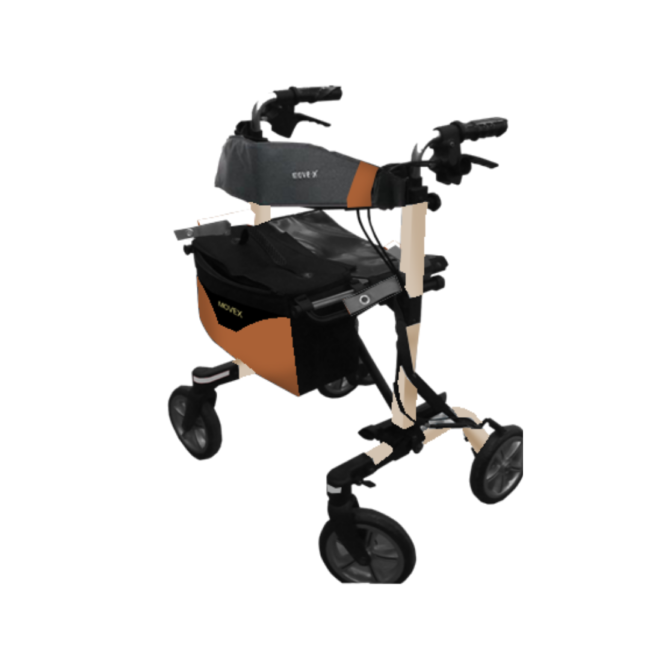 MoveX 50 Rollator, Rolling Walker with Seat - Innovation Space ...